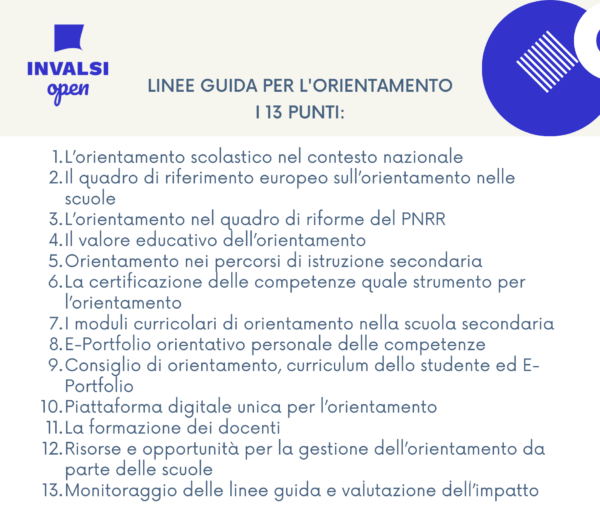 Orientamento scolastico: le Linee guida e gli obiettivi della riforma